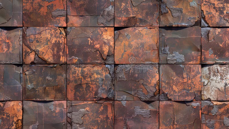 Metal Surface Shows Signs of Severe Decay, Featuring Rough and Uneven ...