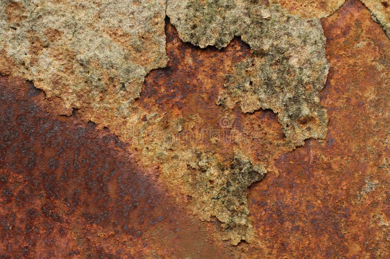 Metal Surface with Traces of Corrosion Stock Photo - Image of repair ...