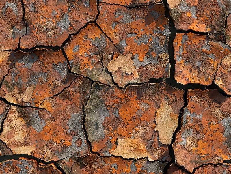 Metal Surface Worn Down, Exhibiting Signs of Rust and Deterioration ...