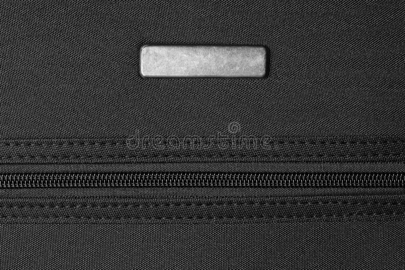 Metal tag and zipper stock image. Image of clothes, nylon - 52577467