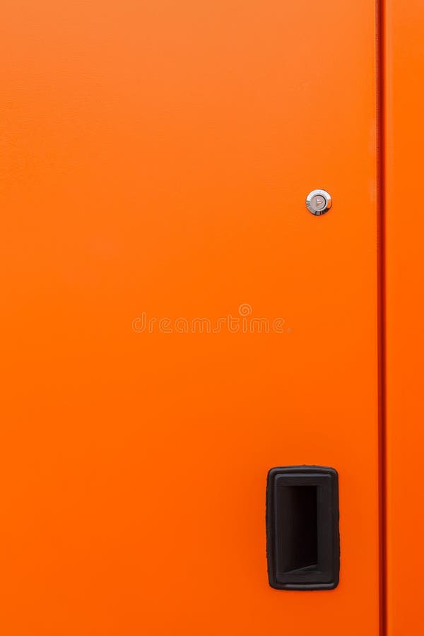 Metal technical door stock image. Image of brown, hardware - 95927309