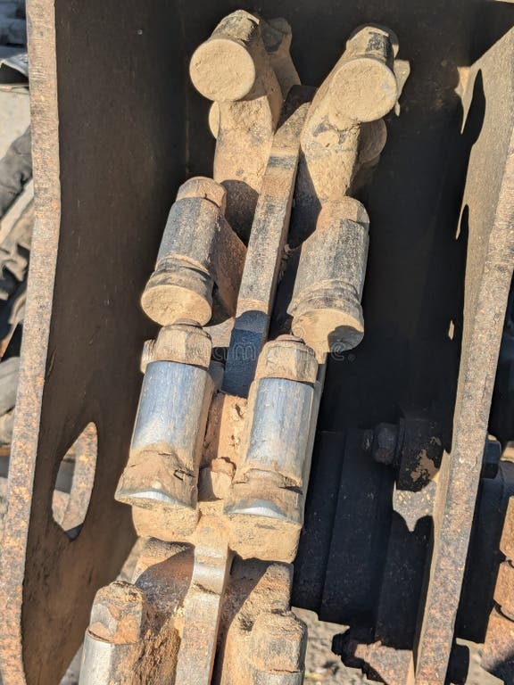 Metal Teeth on a Stump Grinding Machine Stock Image - Image of stump ...