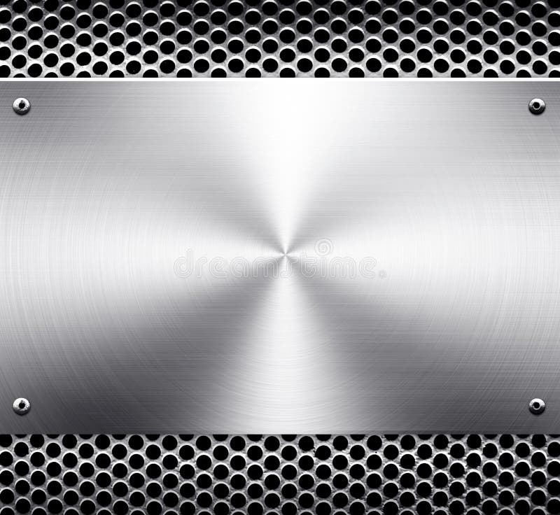Metal template background stock image. Image of alloy - 12253421