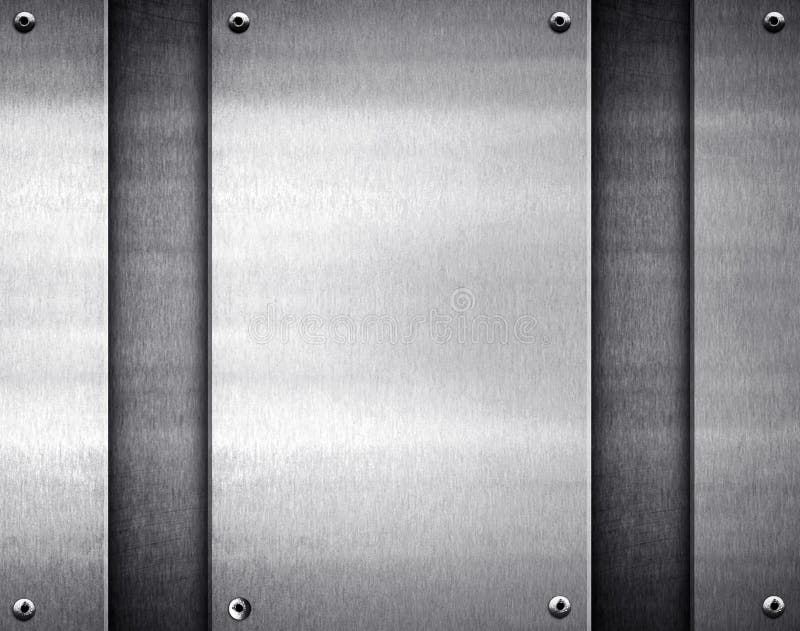 Metal Template with Texture. Stock Vector - Illustration of grid ...