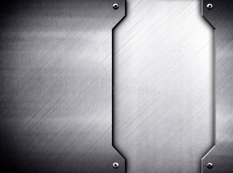 Metal Template with Texture. Stock Vector - Illustration of grid ...