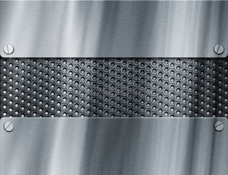 Metal template background stock illustration. Illustration of frame ...