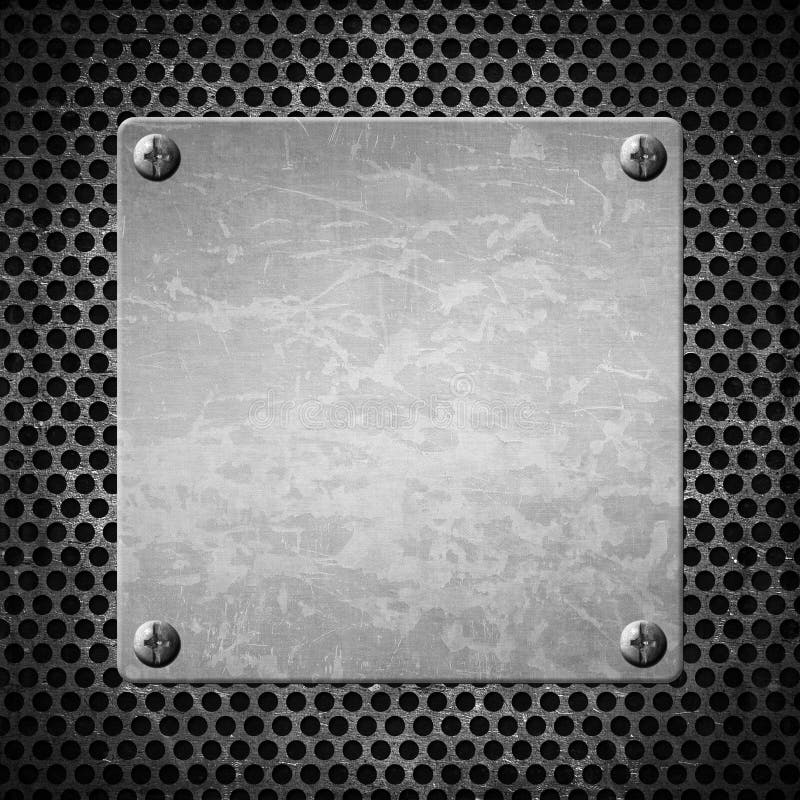 Metal template stock photo. Image of construction, message - 43101446