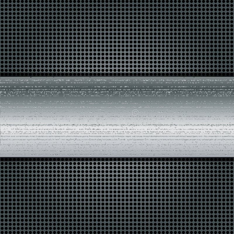 Metal Template with Texture. Stock Vector - Illustration of mesh ...