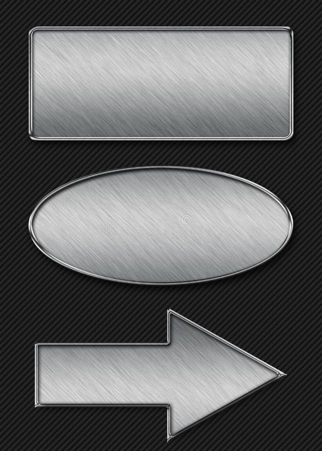 Metal templates stock illustration. Illustration of layout - 29602696