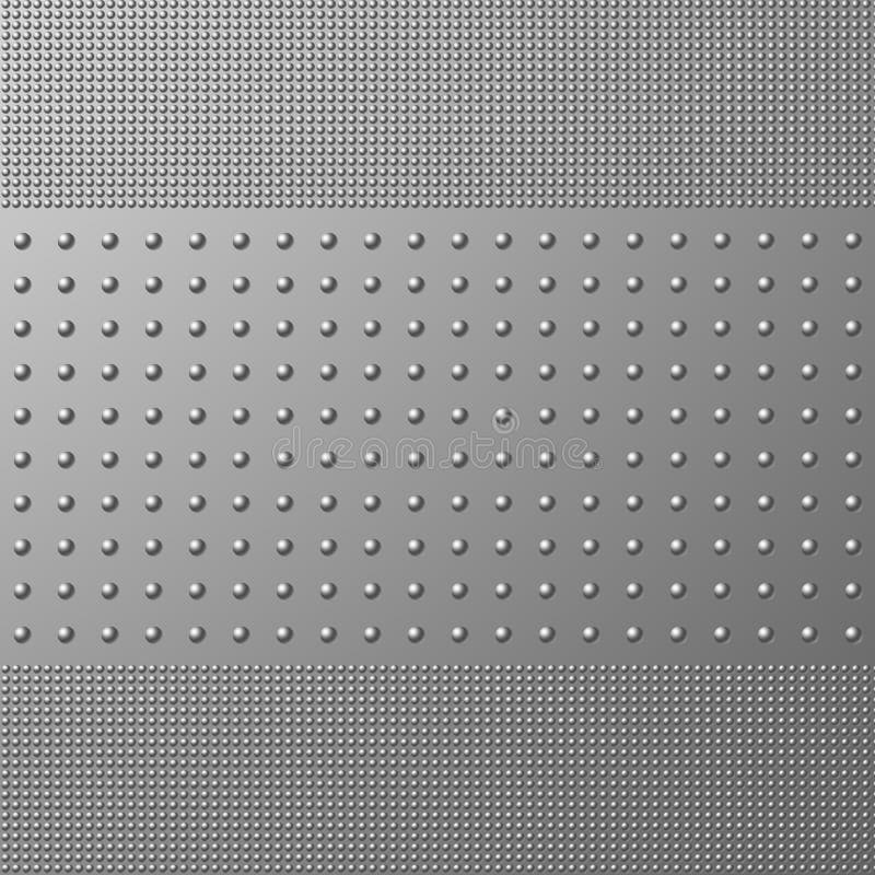 Metallic Border with Bolts stock vector. Illustration of sterile - 8402609