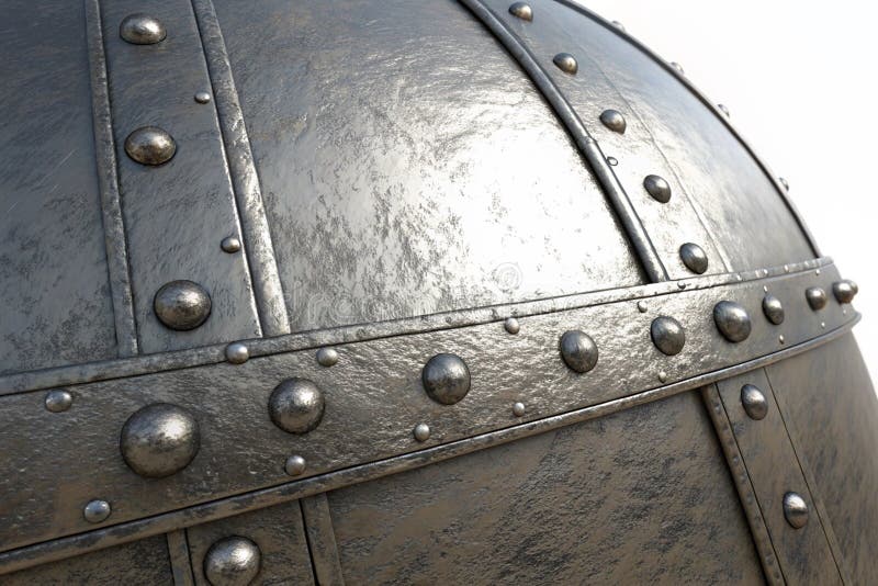 Metal Texture or Armor Background Stock Illustration - Illustration of ...