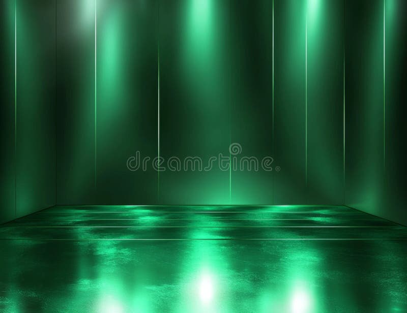 Metal Texture Background, Brushed Green Metallic Reflective Texture ...