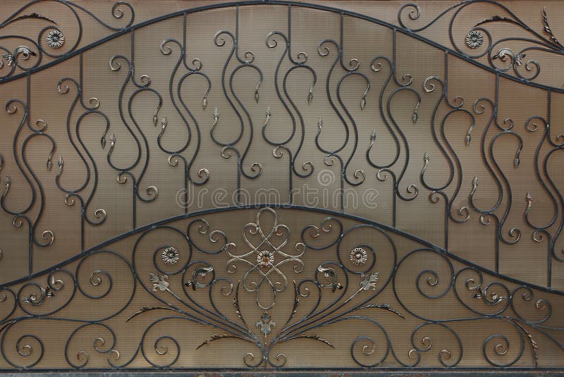 Metal Texture of Black Forged Iron Pattern Stock Image - Image of ...