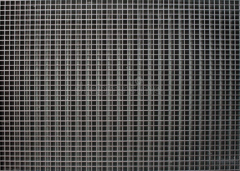 Metal Texture. Grid. Square Cells Stock Image - Image of square, iron ...