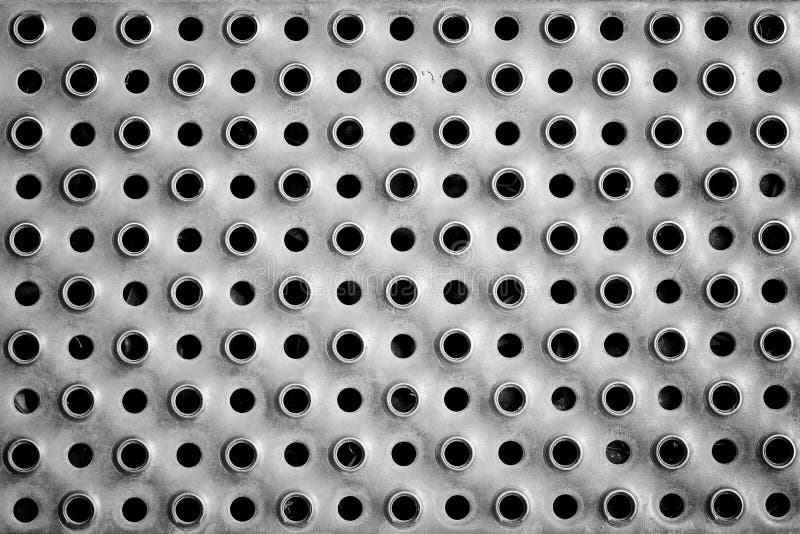 Metal texture with holes stock photo. Image of dirty - 86426038
