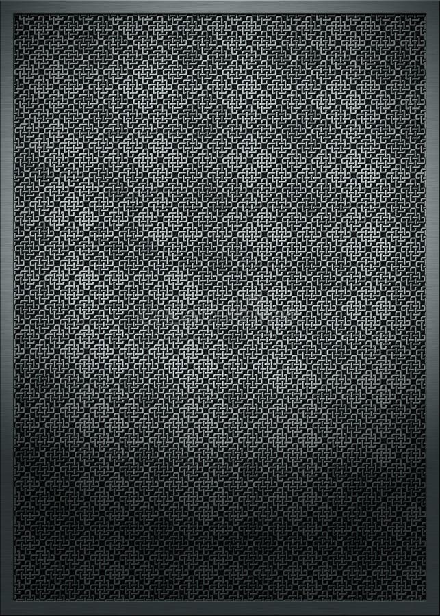 Metal texture mesh grid stock illustration. Illustration of circular ...