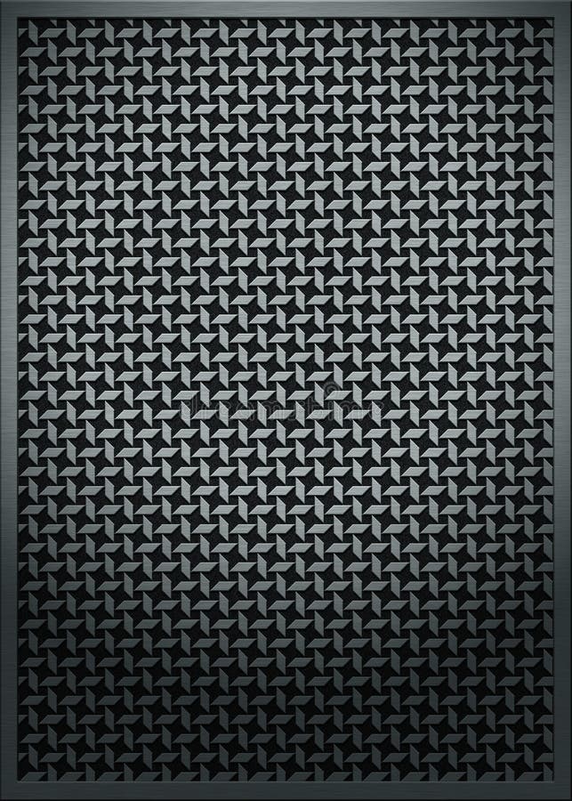 Metal texture mesh pattern stock illustration. Illustration of industry ...