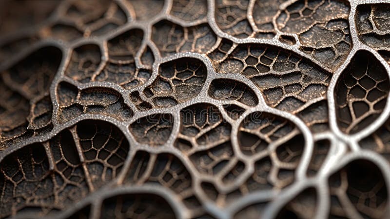 Metal Texture. Microscopic View of Steel. Abstract Background Design ...