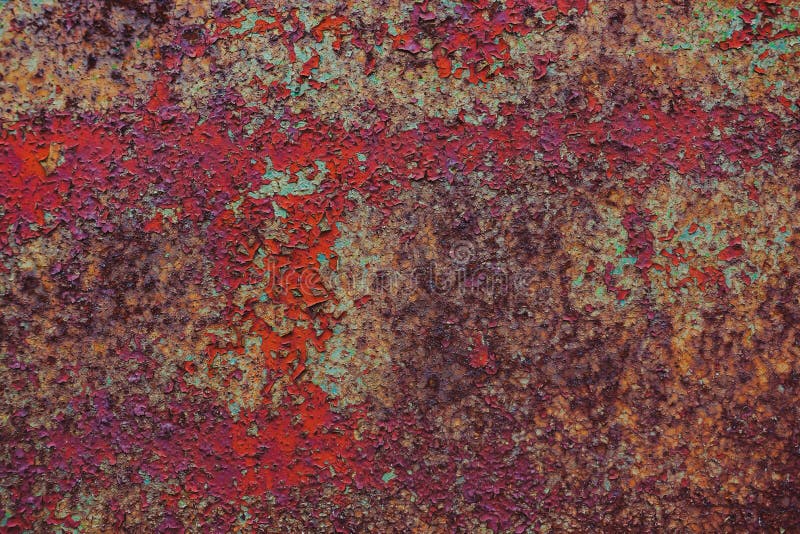 Metal texture, old painted stock image. Image of macro - 157515035