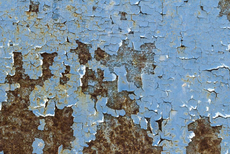 Metal Texture with Rust, Scratches and Cracks, Background Stock Photo ...