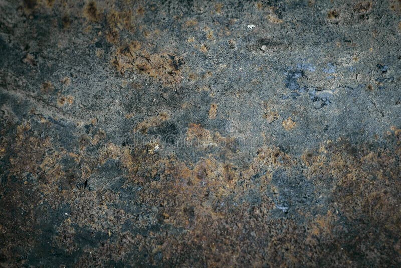 Metal Texture with Rust, Scratches and Cracks, Background Stock Photo ...