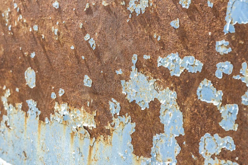 Metal Texture with Rust, Scratches and Cracks, Background Stock Photo ...