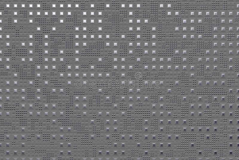 Square with Spikes Repeated in Fibonacci Pattern with Royal Blue Colour ...