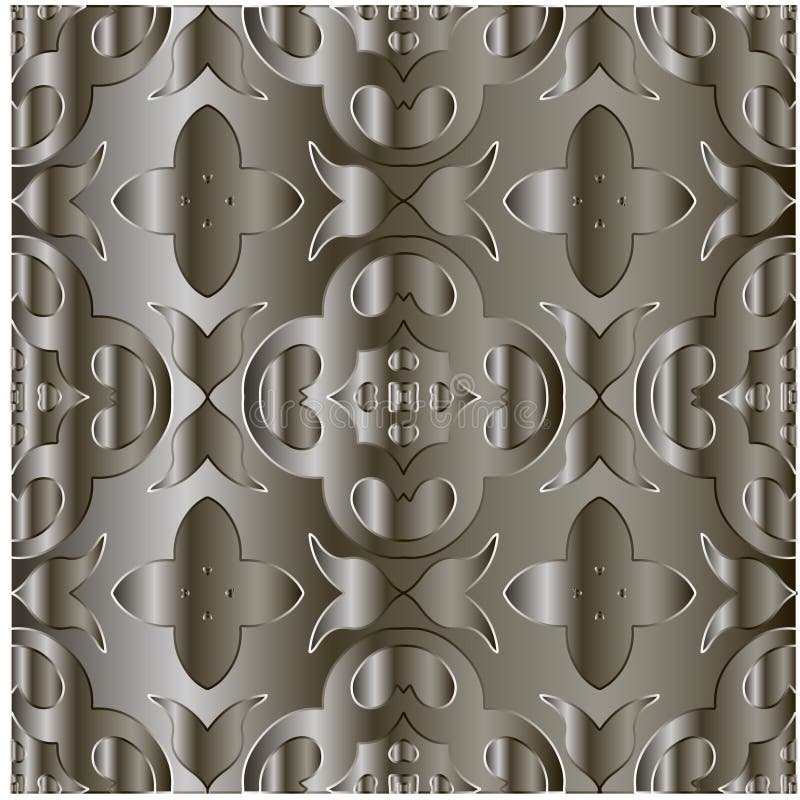 Metal Textured Plate. Steel Industrial Polished Pattern Stock Vector ...