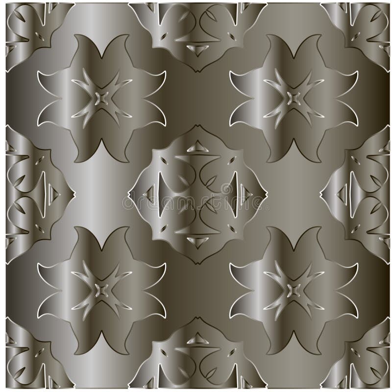 Metal Textured Plate. Steel Industrial Polished Pattern Stock Vector ...