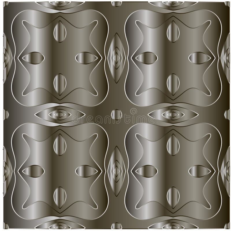 Metal Textured Plate. Steel Industrial Polished Pattern Stock Vector ...