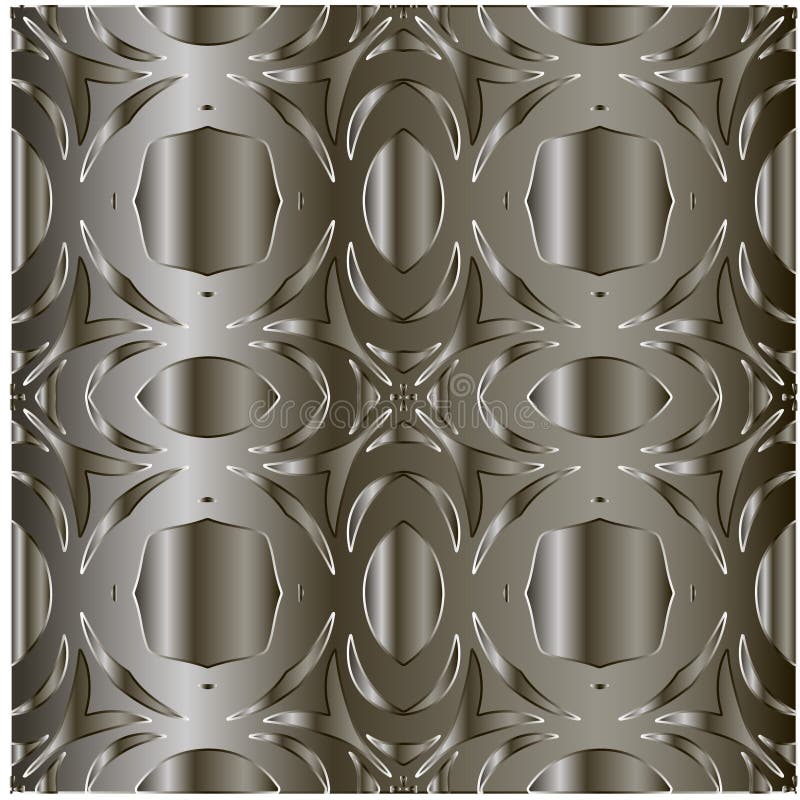 Metal Textured Plate. Steel Industrial Polished Pattern Stock Vector ...