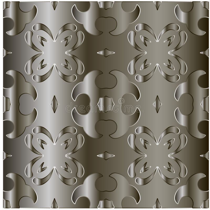 Metal Textured Plate. Steel Industrial Polished Pattern Stock Vector ...