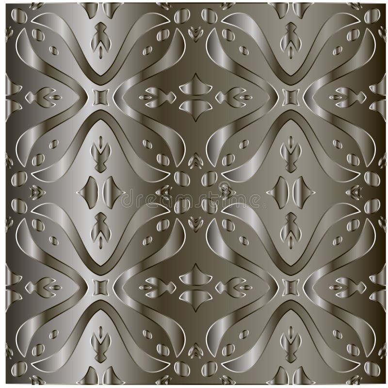 Metal Textured Plate. Steel Industrial Polished Pattern Stock Vector ...