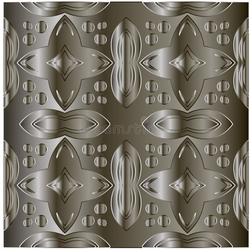 Metal Textured Plate. Steel Industrial Polished Pattern Stock Vector ...