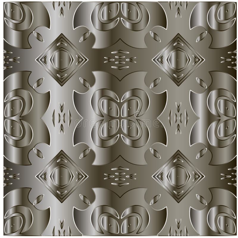 Metal Textured Plate. Steel Industrial Polished Pattern Stock Vector ...