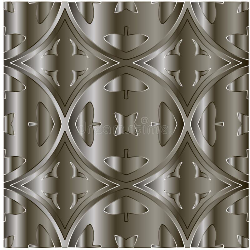 Metal Textured Plate. Steel Industrial Polished Pattern Stock Vector ...