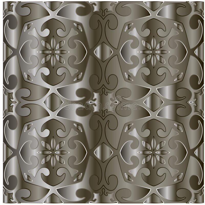 Metal Textured Plate. Steel Industrial Polished Pattern Stock Vector ...