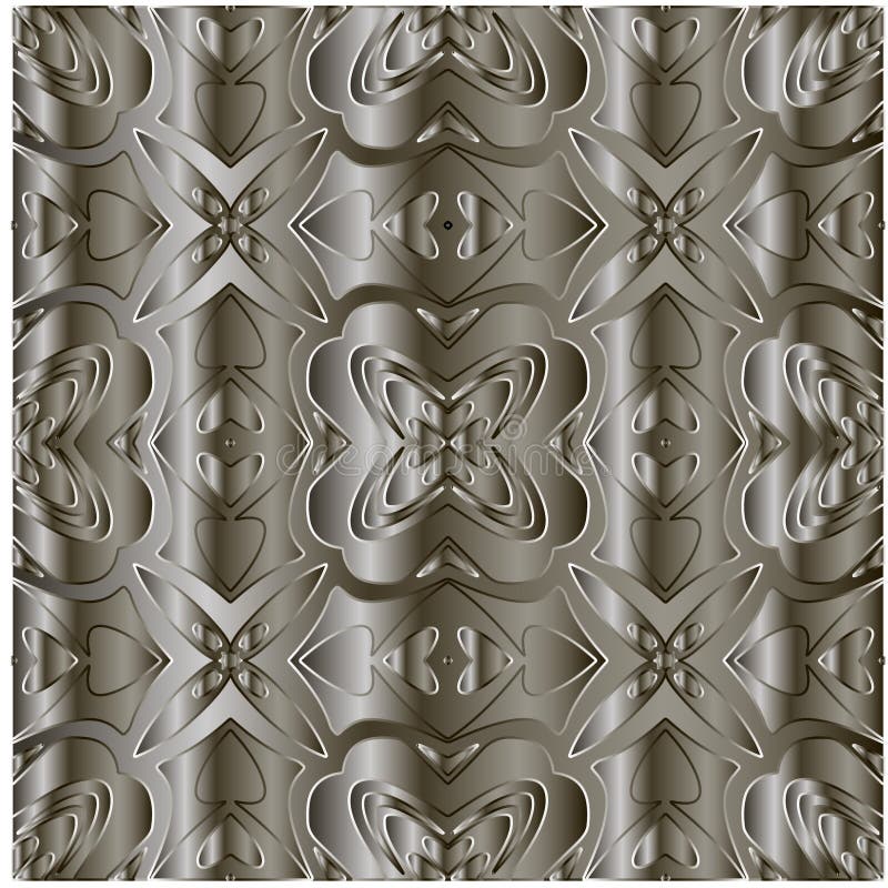 Metal Textured Plate. Steel Industrial Polished Pattern Stock Vector ...