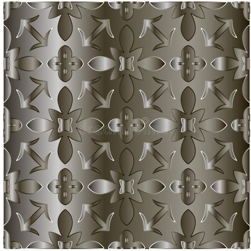 Metal Textured Plate. Steel Industrial Polished Pattern Stock Vector ...