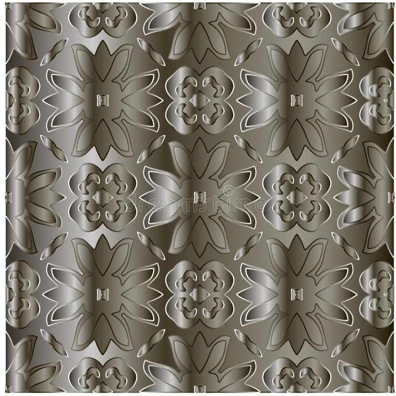 Metal Textured Plate. Steel Industrial Polished Pattern Stock Vector ...