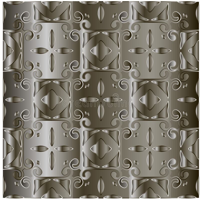 Metal Textured Plate. Steel Industrial Polished Pattern Stock Vector ...