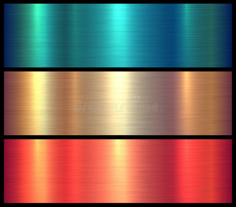 Shiny Multicolored Set of Simple Card Frame Border Stock Vector ...
