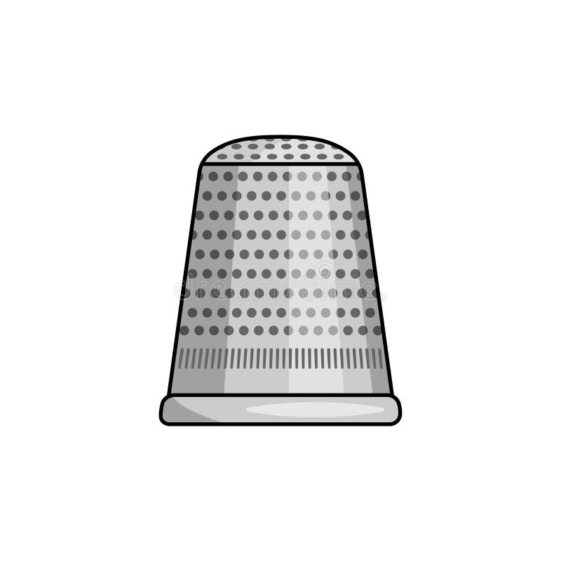 Thimble Isolated Icon. Simple Element Illustration from Sew Concept ...