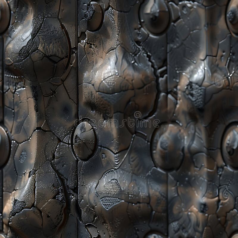 Metal Tile Wall Repeating Pattern Texture Stock Illustration ...