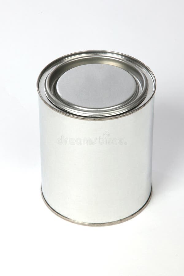 Metal tin stock photo. Image of macro, food, curve, metallic - 15046246