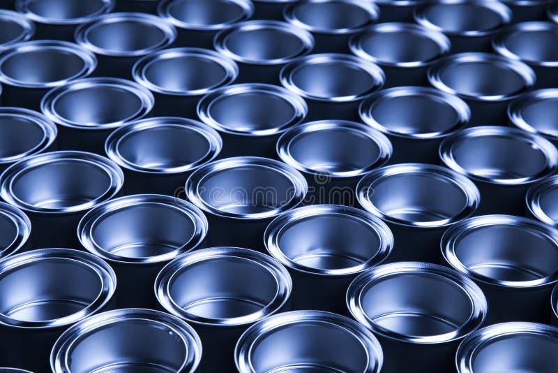 Metal Tin Paint Cans Background Stock Image - Image of colors, cans ...