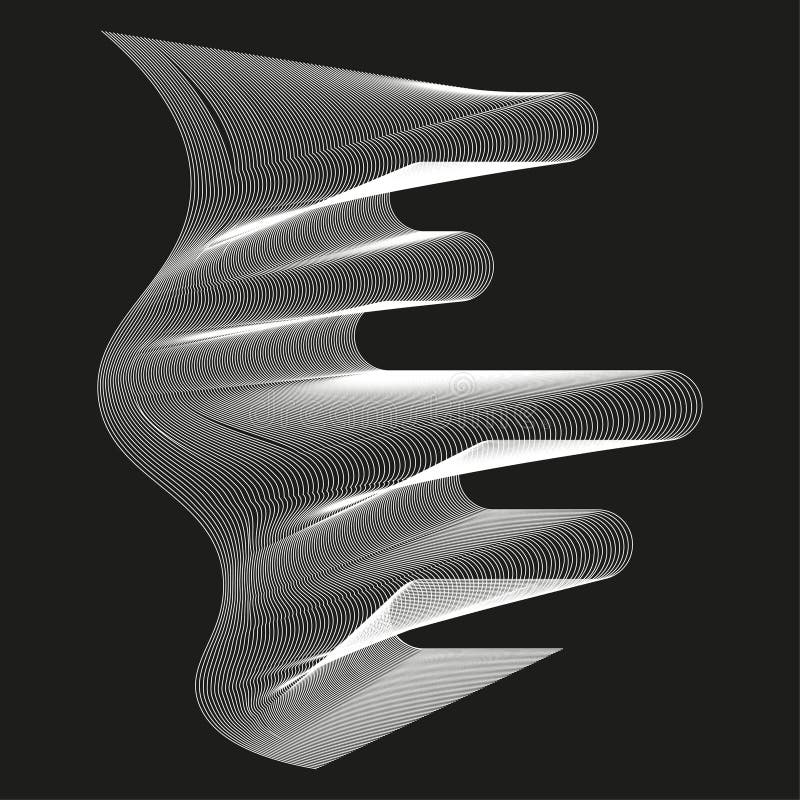 Metal Tornado Spiral. Silver Whirlwind Shape. Vector Storm Element ...