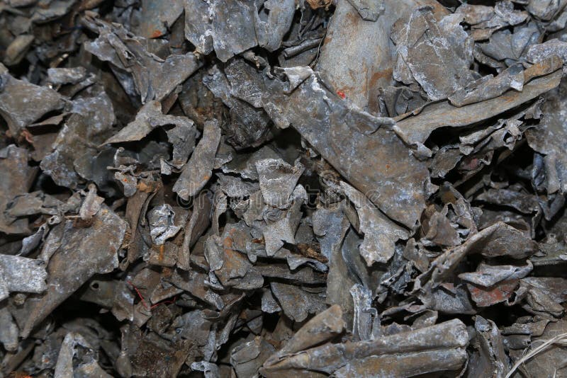 Metal trash for scrap stock image. Image of junkyard - 113182875