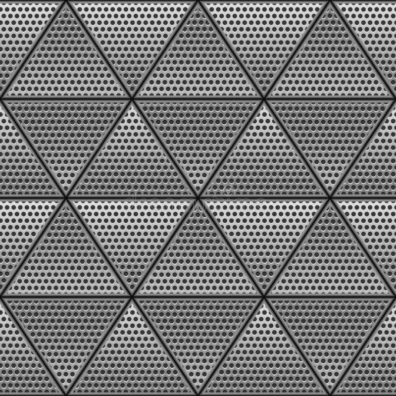 Metal triangle background stock vector. Illustration of abstract - 49056727