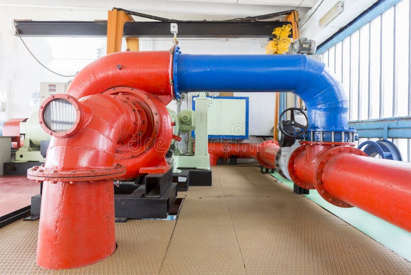 Metal tubes construction. stock image. Image of support - 218807665